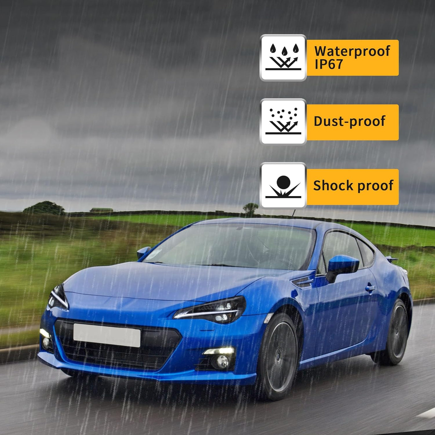 VLAND Full LED Headlights For 2012-2021 Toyota 86 GT86, Scion Frs, Sub ...