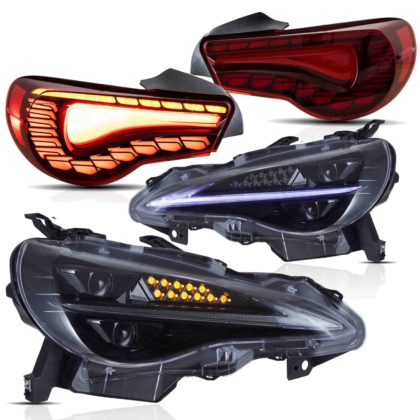 VLAND Full LED Headlights And Taillights For 2012-2020 Toyota 86/GT86 — VLAND US