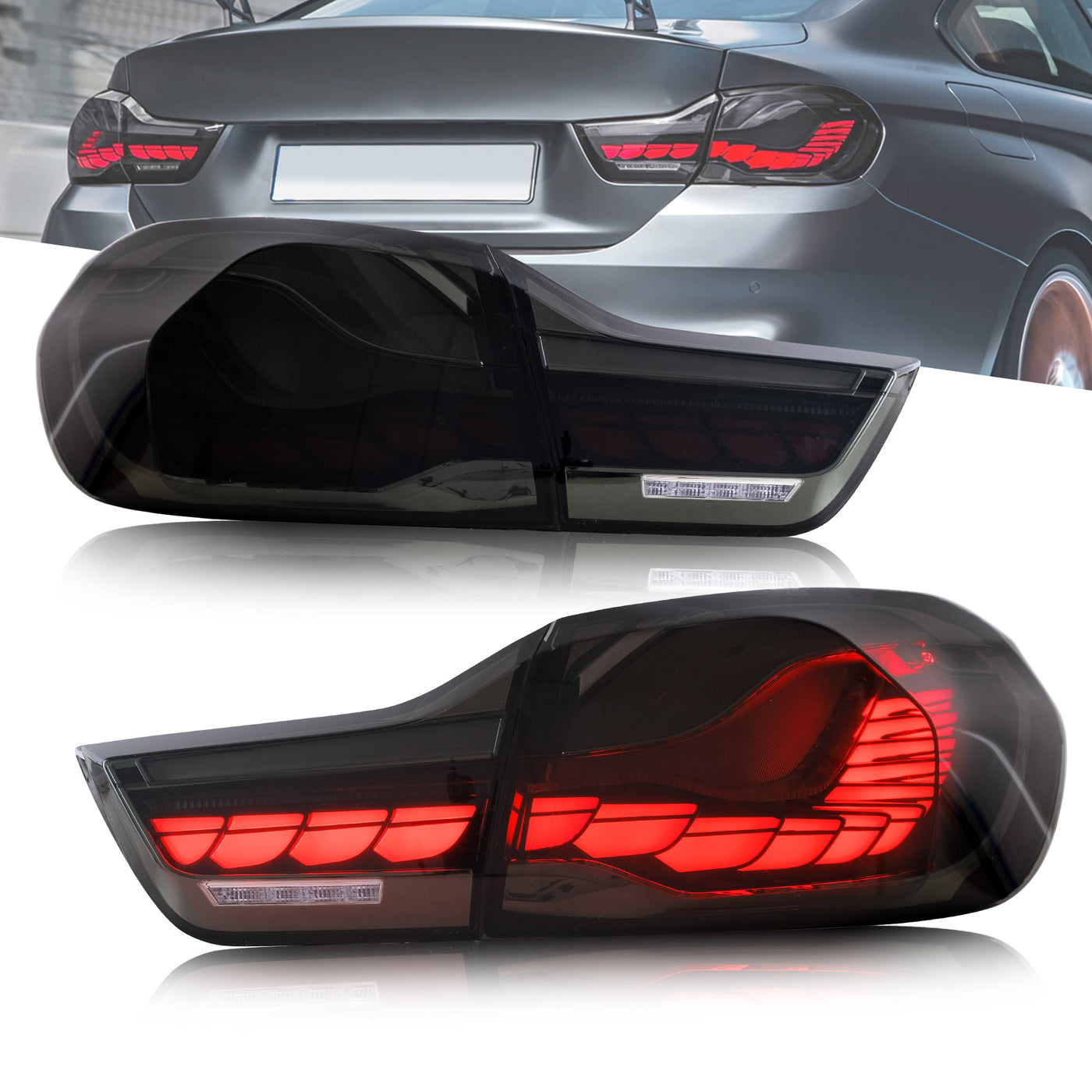 VLAND LED taillights for BMW 4 series 2014-2020 f32 f33 f36 m4 f82 f83 — VLAND US